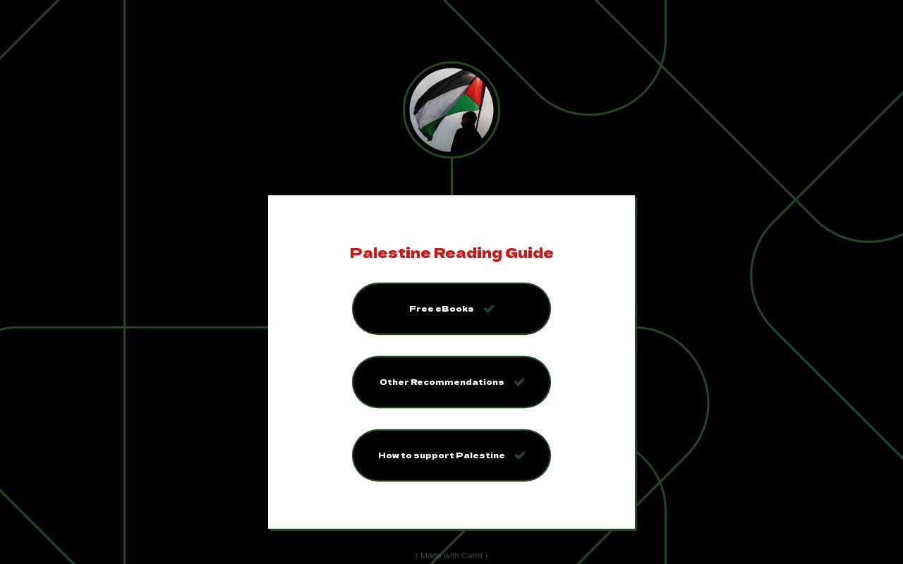 Palestine Reading Guide